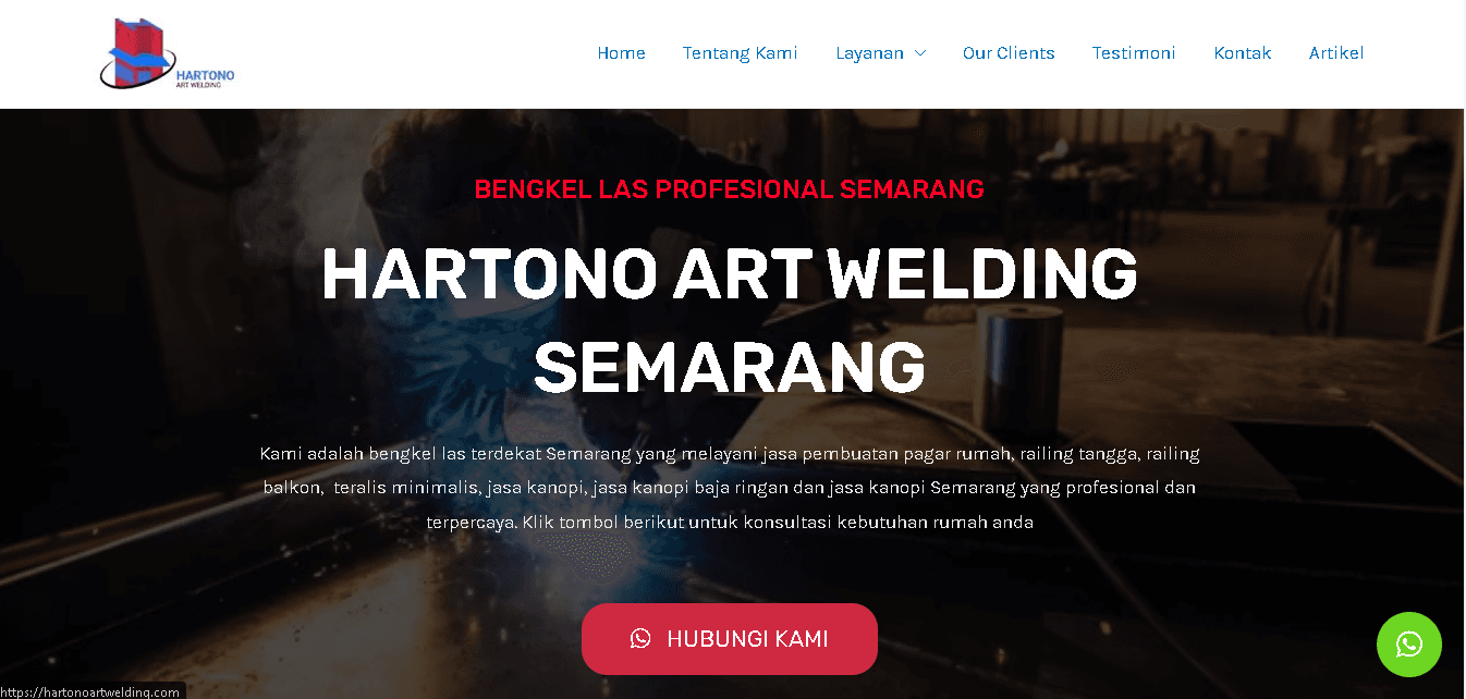 Las Listrik Semarang - Hartono Art Welding Semarang