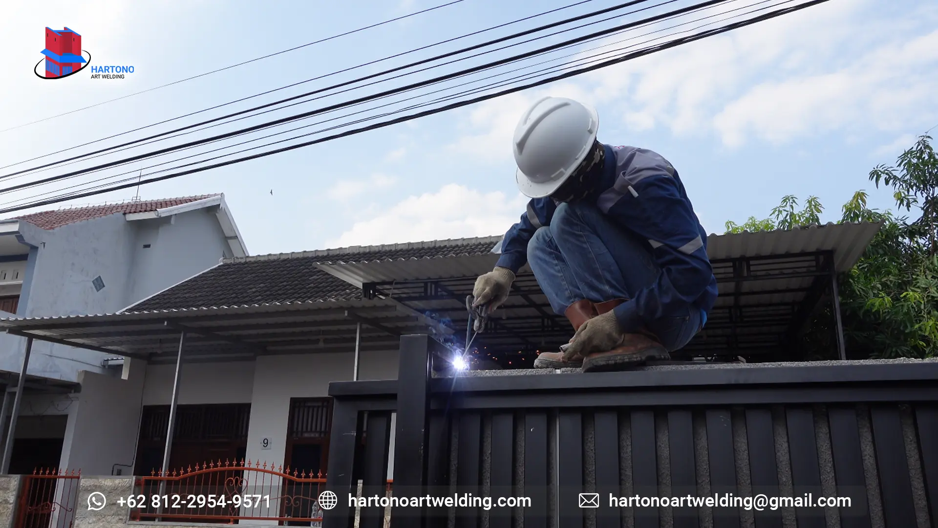 Pengelasan Palang Pagar Tembalang- Hartono Art Welding Semarang